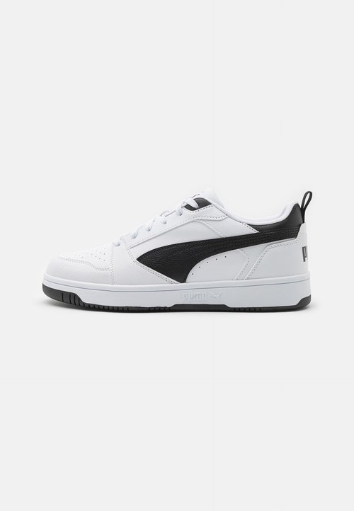 Puma RBD GAME UNISEX - Sneaker low - white/black/team gold/weiß ...