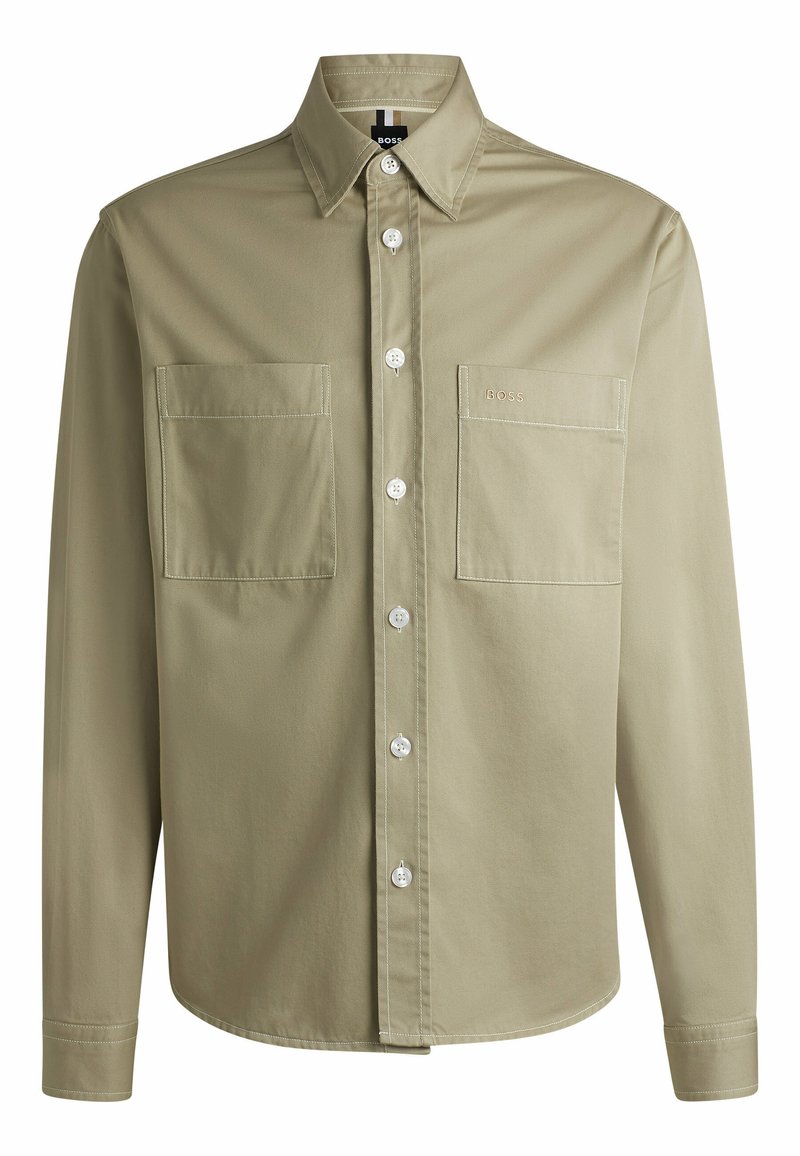 BOSS OWEN - Shirt - light beige five/beige - Zalando