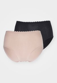 DIM TOUCH EASY BRIEF WAIST 2 PACK - Briefs - new skin/noir/nude ...