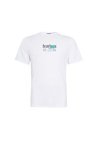 CLOSURE London FEARLESS TEE - Print T-shirt - white - Zalando.co.uk