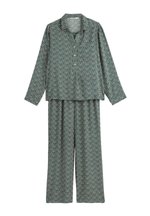 Monoprix LONG IMPRIMÉ SET - Pyjama - phlox/rose clair - ZALANDO.FR