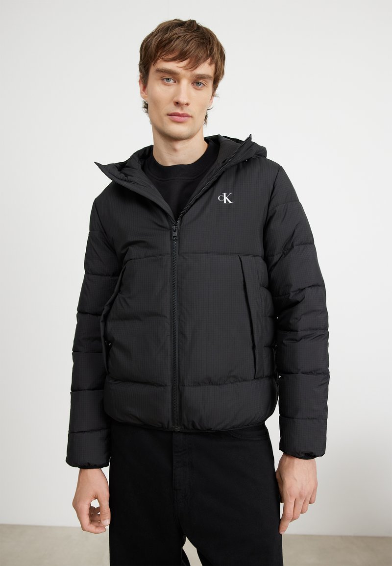 Calvin Klein Jeans LIGHTWEIGHT PADDED JACKET - Veste d'hiver - black/noir - ZALANDO.FR