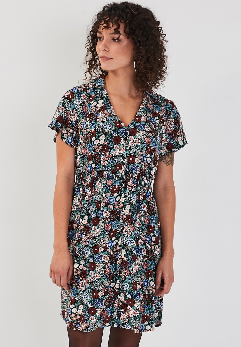 Cache Cache MIT SMOK-TAILLE - Vestido camisero - noir/negro - Zalando.es