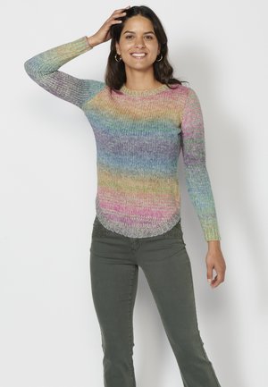 Koroshi Strickpullover - multicolor/mehrfarbig - Zalando.at