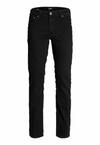 Jack & Jones CLARK ORIGINAL - Jean droit - black denim/denim noir ...
