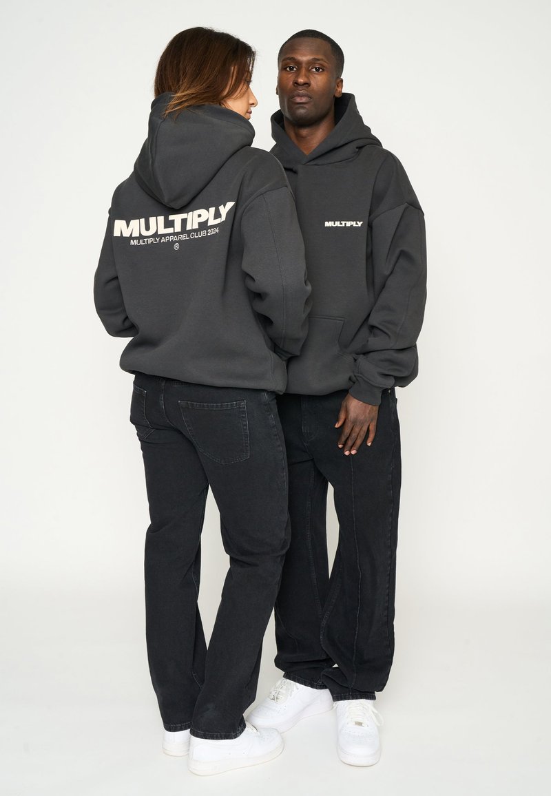 Multiply Apparel UNISEX - Jeansy Relaxed Fit/czarny - Zalando.pl