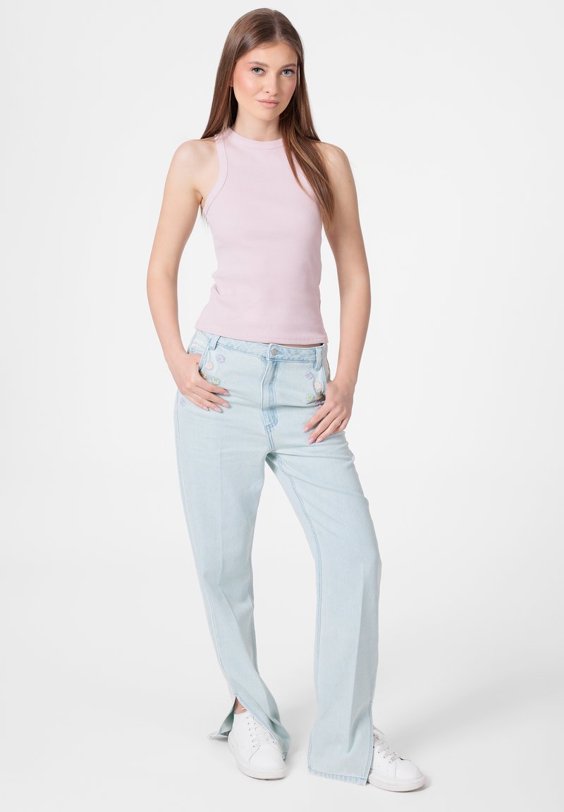 Laurella Straight leg jeans - blue denim - Zalando