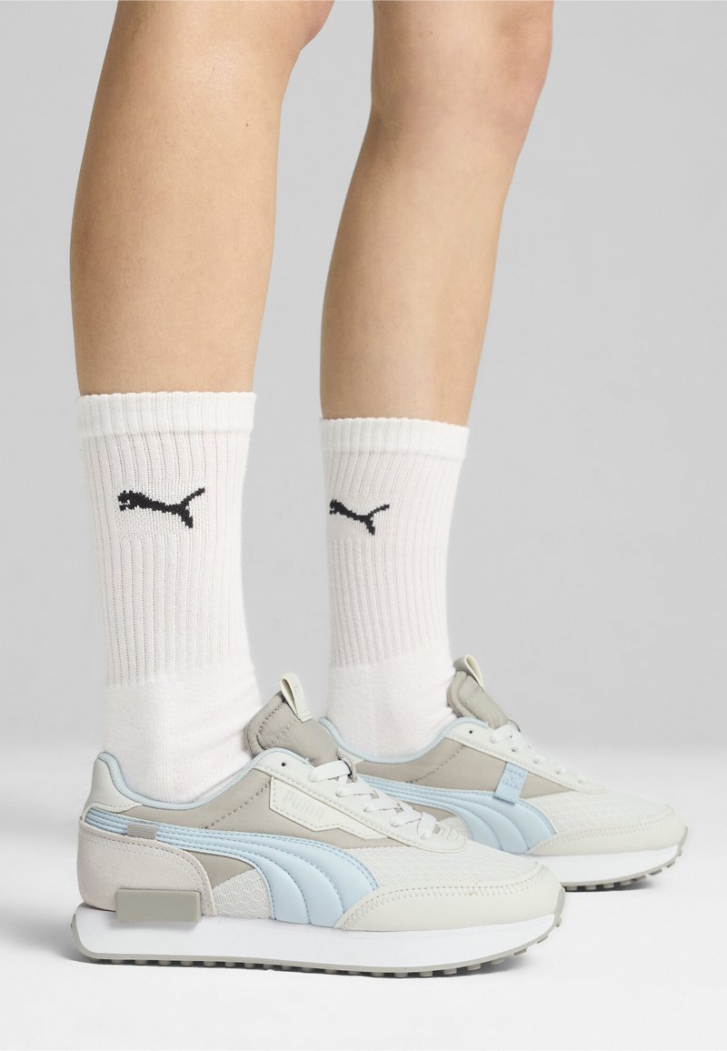 Puma FUTURE RIDER PASTEL - Trainers - feather gray-smokey gray/grey ...