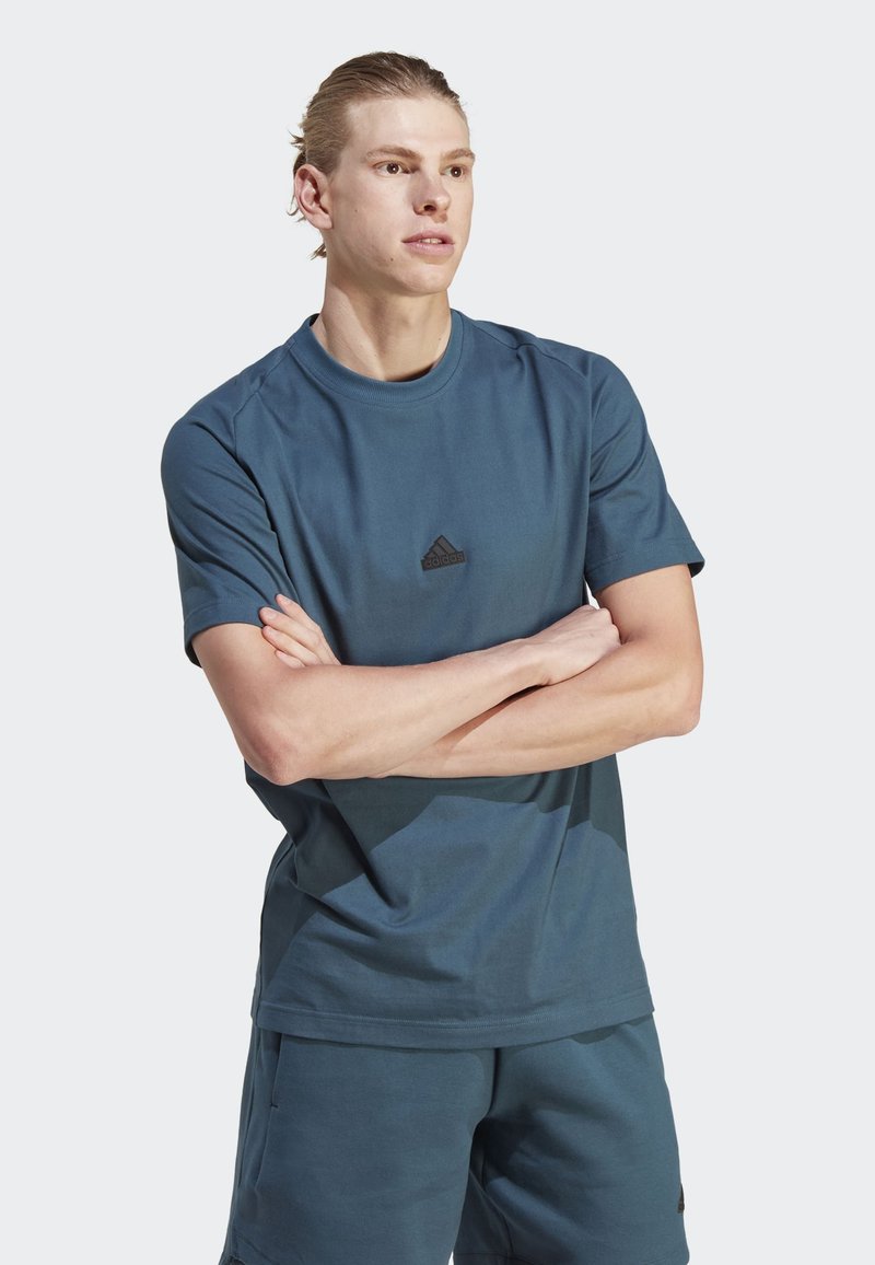 adidas Sportswear Z.N.E. - Basic T-shirt - arctic night/dark blue - Zalando