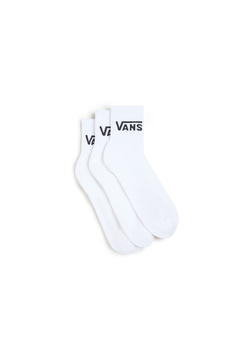 Vans 3 PACK CLASSIC HALF CREW - Sokken - white/wit - Zalando.be