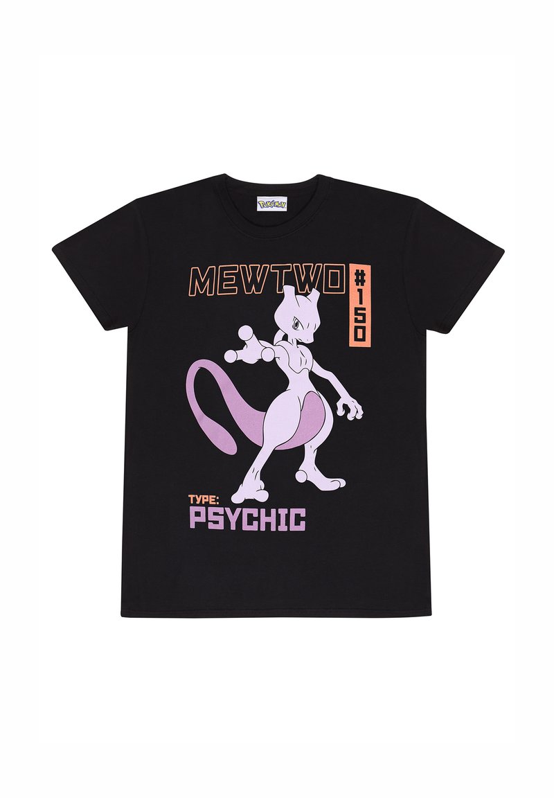 Henry Tiger POKÉMON MEWTWO - T-Shirt print - black/schwarz - Zalando.at