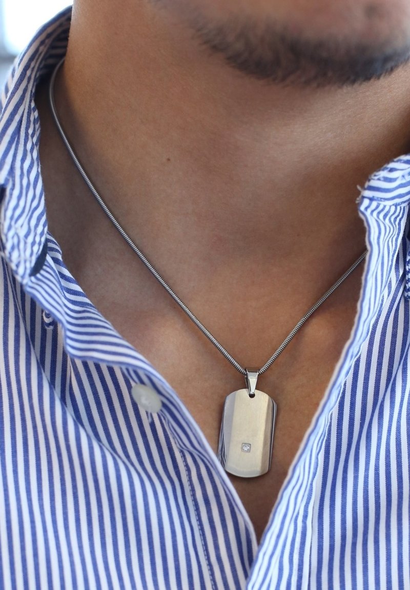 Lucardi Ketting - silver-coloured/zilverkleurig - Zalando.nl