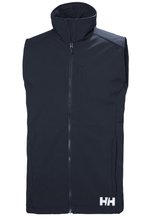 Helly Hansen PARAMOUNT SOFTSHELL - Veste sans manches - dark blue/bleu ...