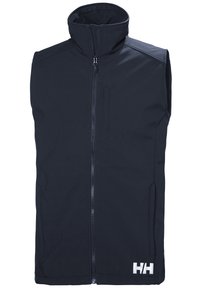 Helly Hansen PARAMOUNT SOFTSHELL - Veste sans manches - dark blue/bleu ...