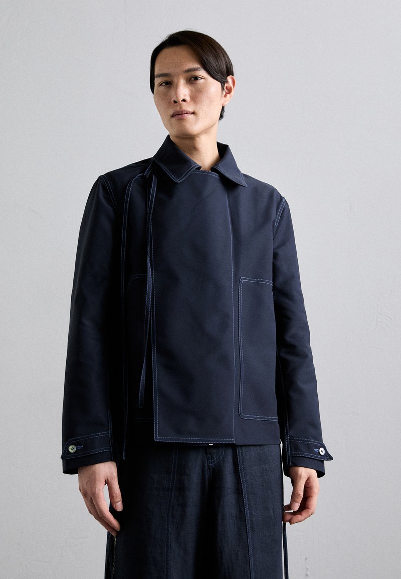 Dhruv Kapoor FLAP JACKET REMOVABLE FLAP - Summer jacket - navy/dark ...