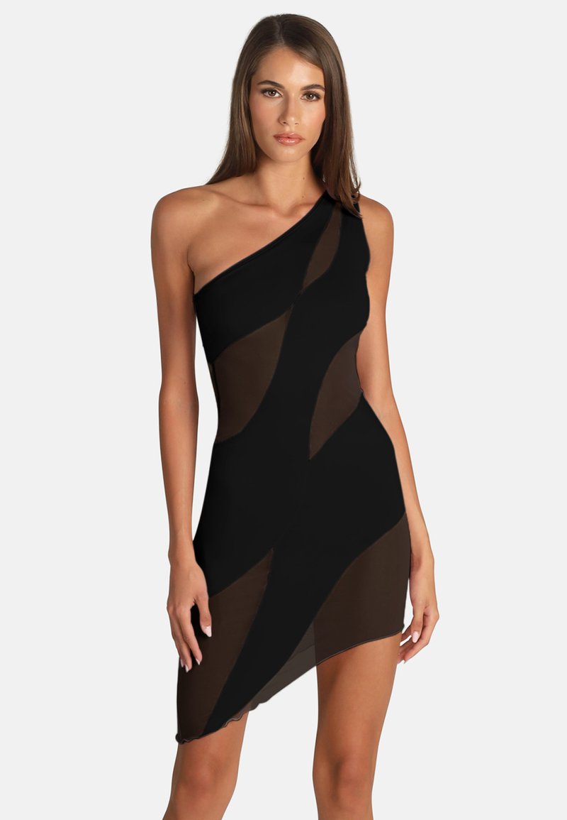 OW Collection CURVE - Cocktail dress / Party dress - black - Zalando.de