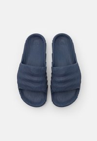 adidas Originals ADILETTE 22 - Pool slides - dark blue/footwear white ...