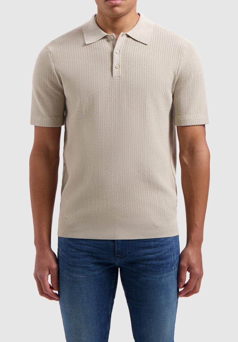Pure Path REGULAR FIT SS - Polo shirt - sand - Zalando.de
