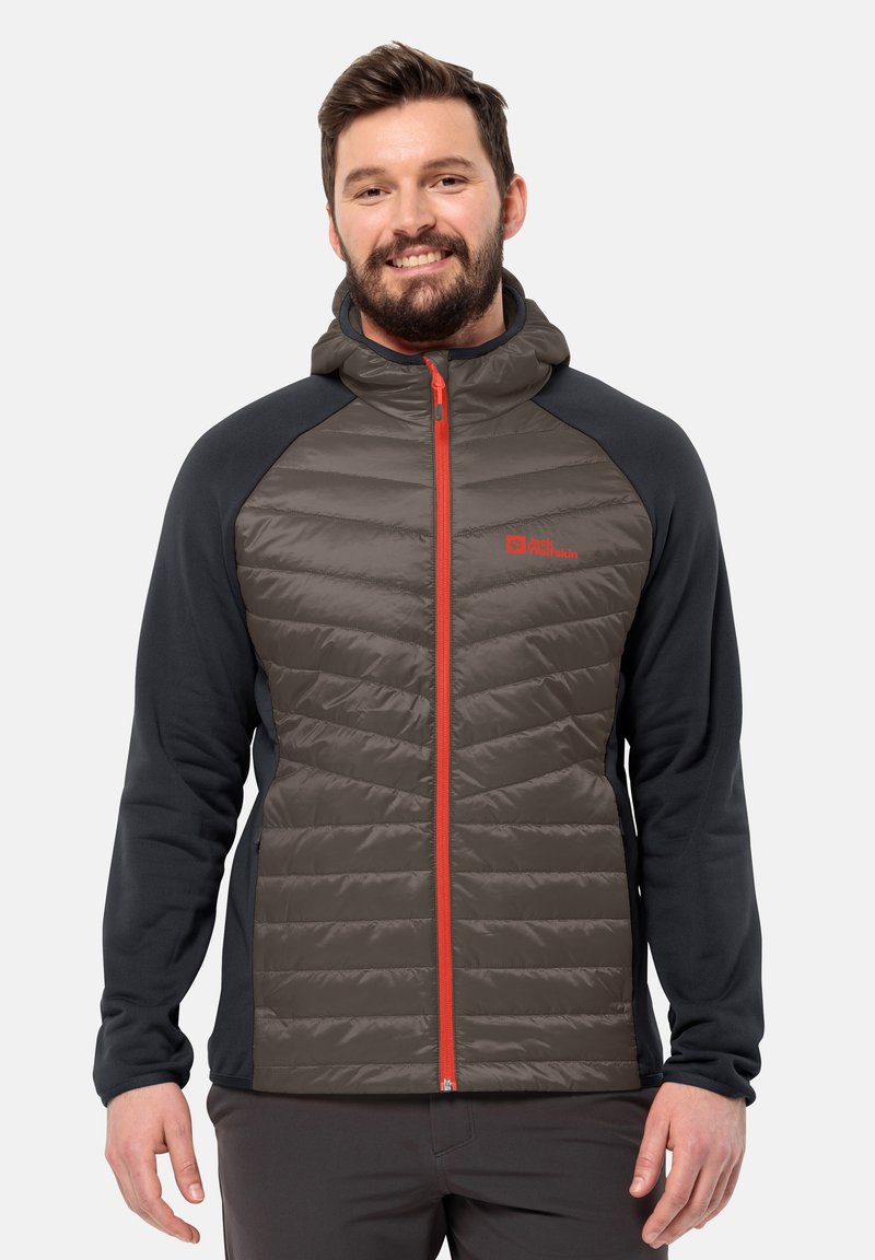 Jack Wolfskin ROUTEBURN PRO HYBRID M - Winter jacket - cold coffee ...