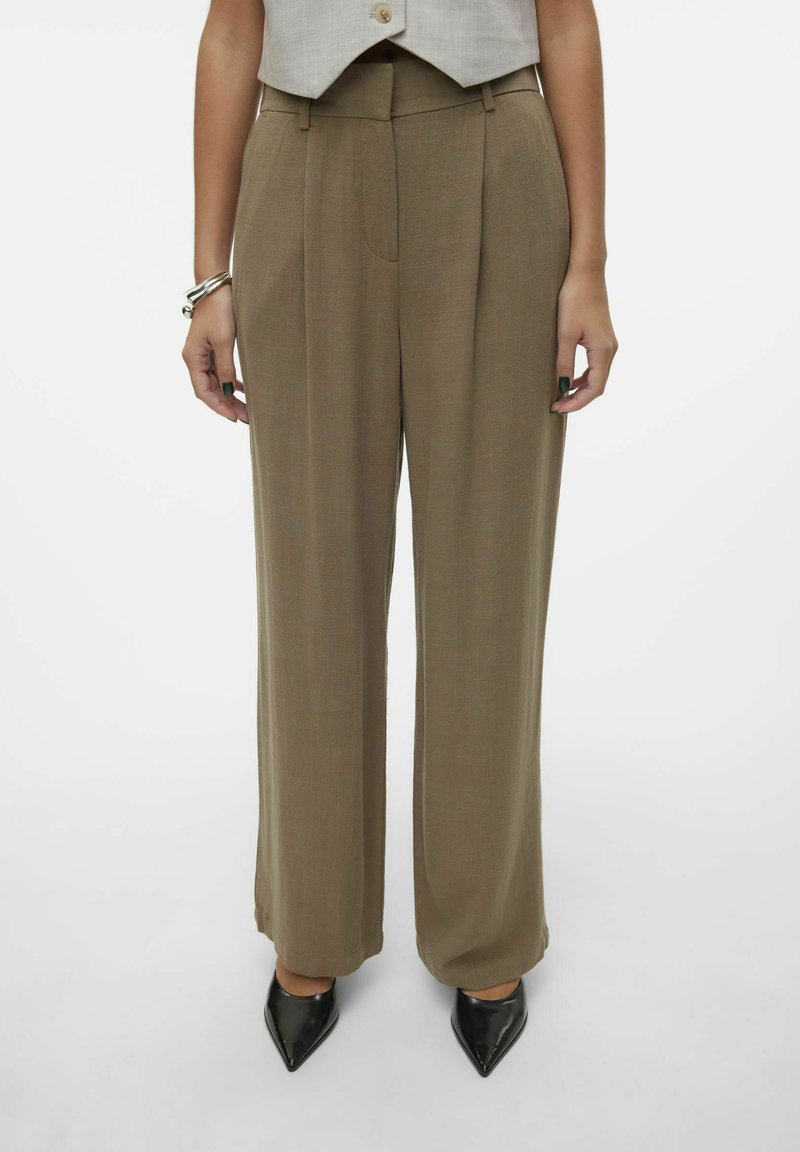 Vero Moda Trousers - capers/olive - Zalando.de