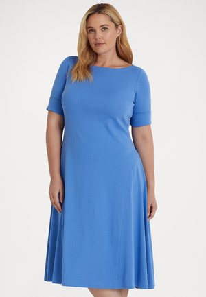 Lauren Ralph Lauren Woman LILLIANNA ELBOW SLEEVE DAY DRESS - Jerseykleid - refined navy ...