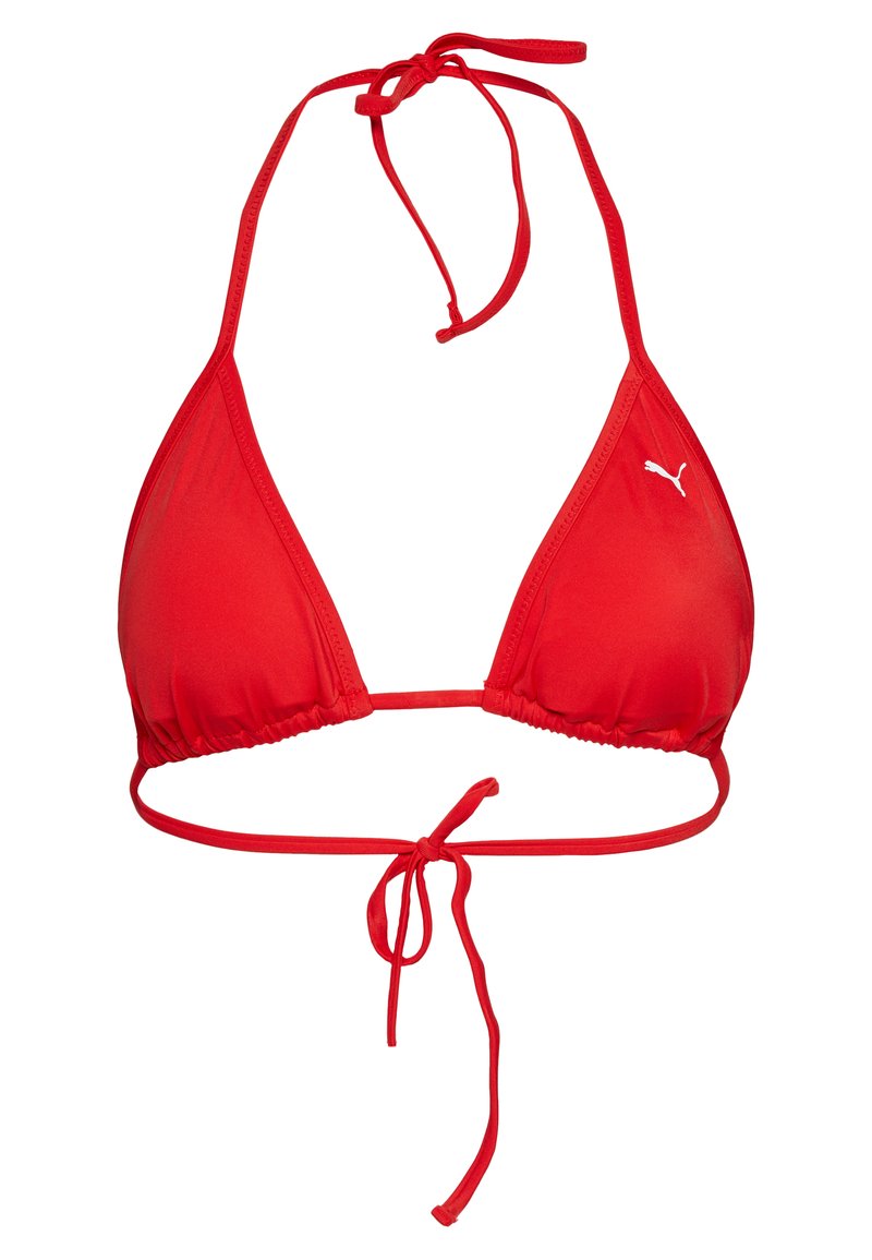 Puma SWIM WOMEN TRIANGLE - Bikinitop - red/rood - Zalando.nl