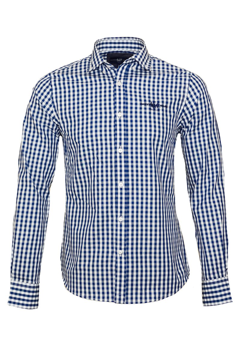 Harvey Miller Polo Club CITY LANGARM - Camisa - navy/azul marino ...