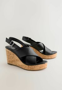 Next High heeled sandals - black - Zalando