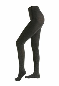 Calzedonia THERMAL GLITTER - Collants - dunkelgrau nero argento glitter ...