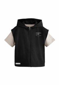 Next REGULAR FIT - DROPPED SHOULDER SLEEVELESS AND SET - Weste - black/schwarz - Zalando