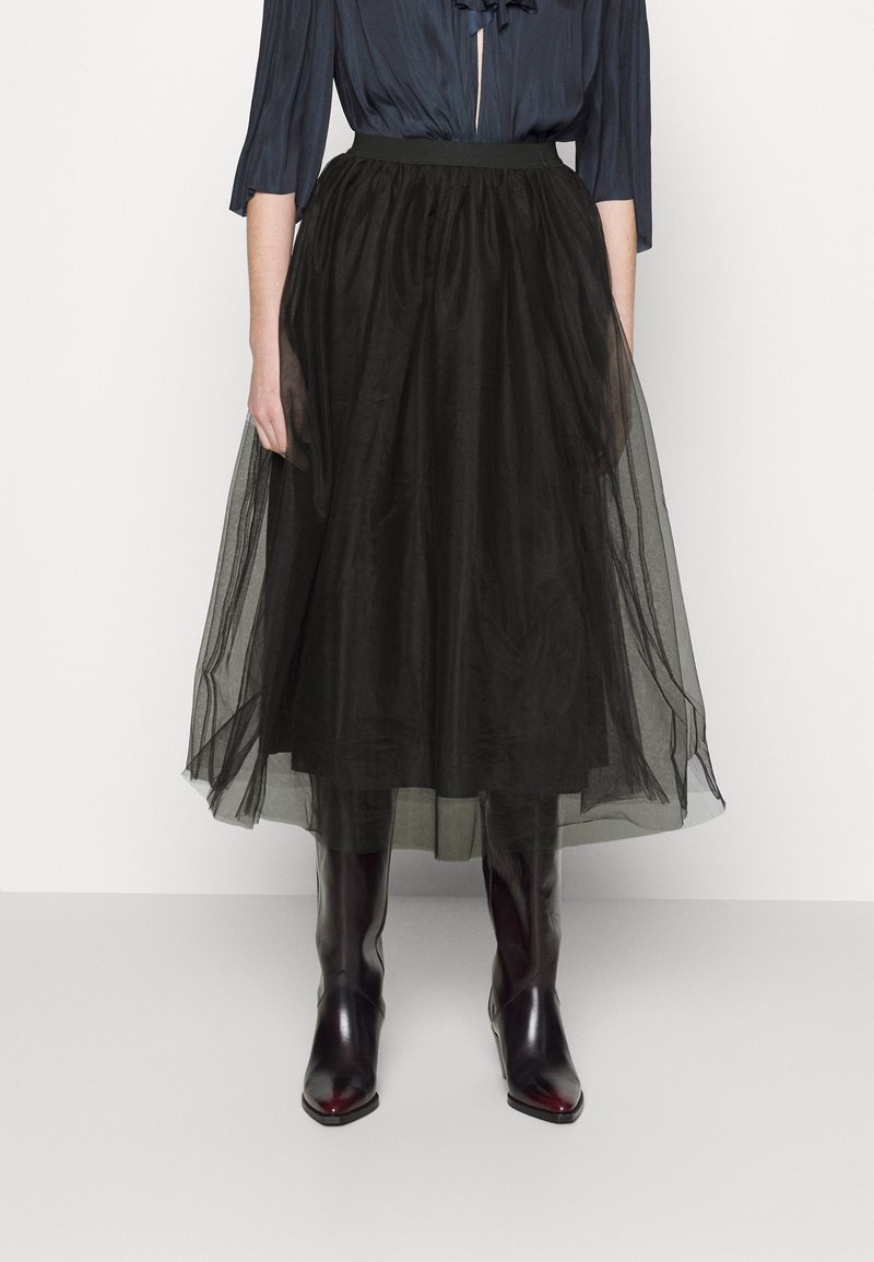 ARKET A-lõikeline seelik - black/must - Zalando.ee