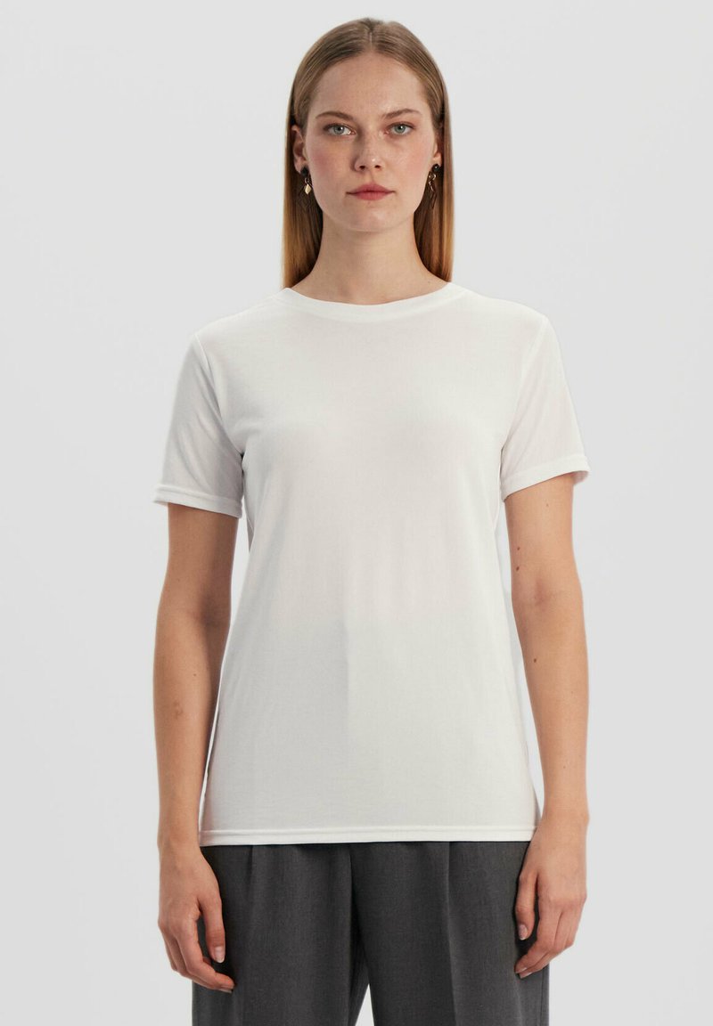 Sepiia NON IRON STAIN REPELLENT - T-shirt basic - white/bianco - Zalando.it