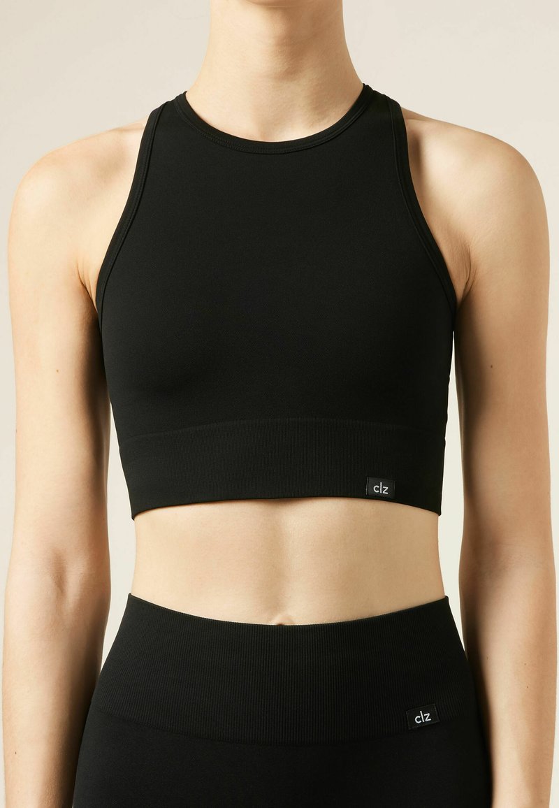 Calzedonia SEAMLESS ULTRA COVERING - Top - black - Zalando