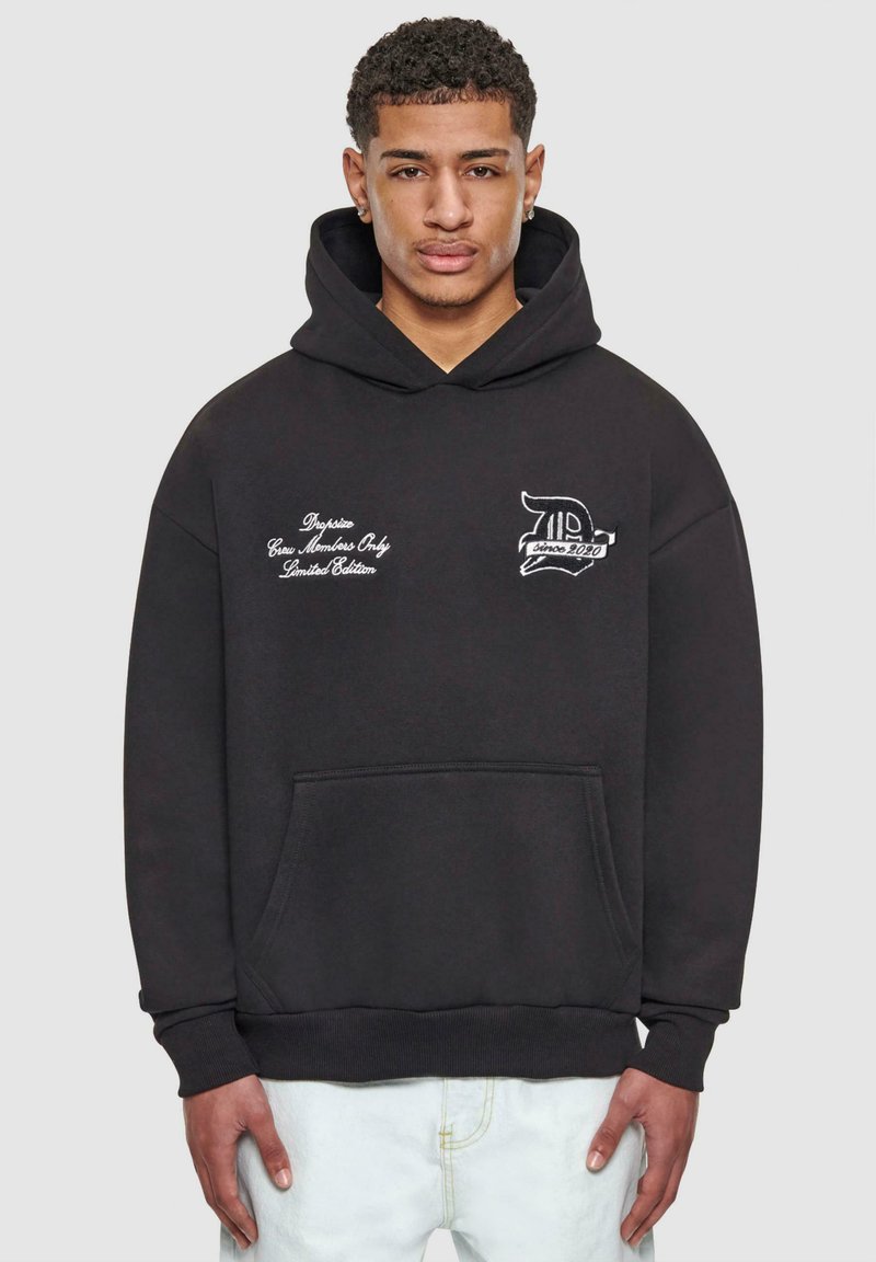 Dropsize HEAVY D LOGO HOODIE - Kapuzenpullover - black/schwarz - Zalando