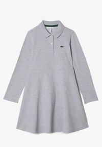 Lacoste DRESS CORE - Robe de jour - silver chine/gris clair chiné ...