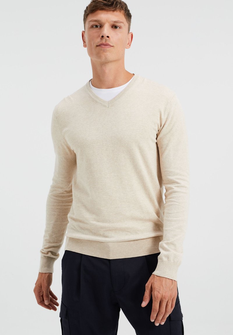 WE Fashion Strickpullover - beige - Zalando.ch