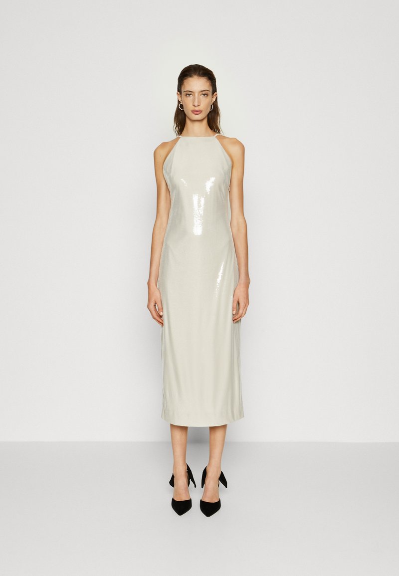 Calvin Klein SEQUIN HALTERNECK DRESS - Cocktail dress / Party dress ...
