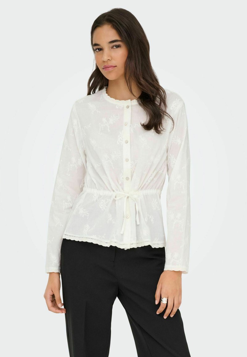 JDY MELLIE - Blouse - cloud dancer/off-white - Zalando.co.uk
