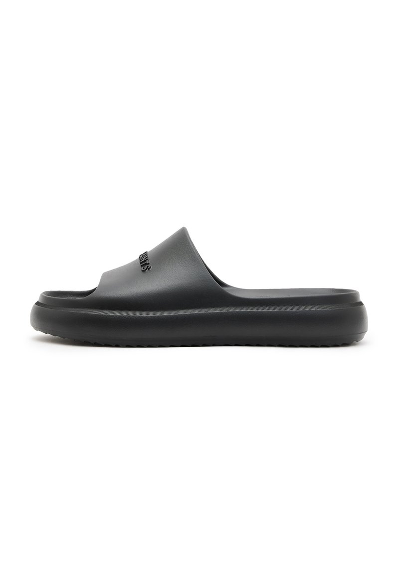 AllSaints DUNE SLIDER - Pool slides - black - Zalando.co.uk