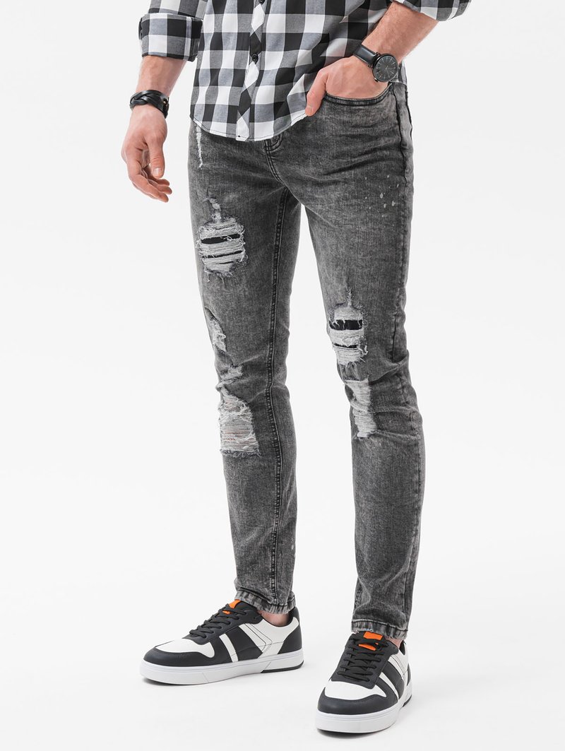 Ombre Slim fit jeans - grey/grijs - Zalando.nl