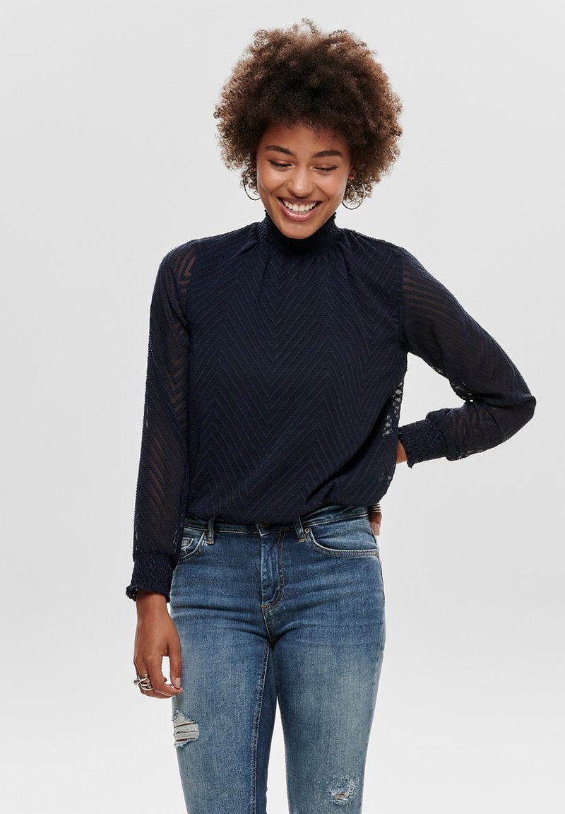 ONLY KAYLA L/S - Blusa - night sky/azul marino - Zalando.es