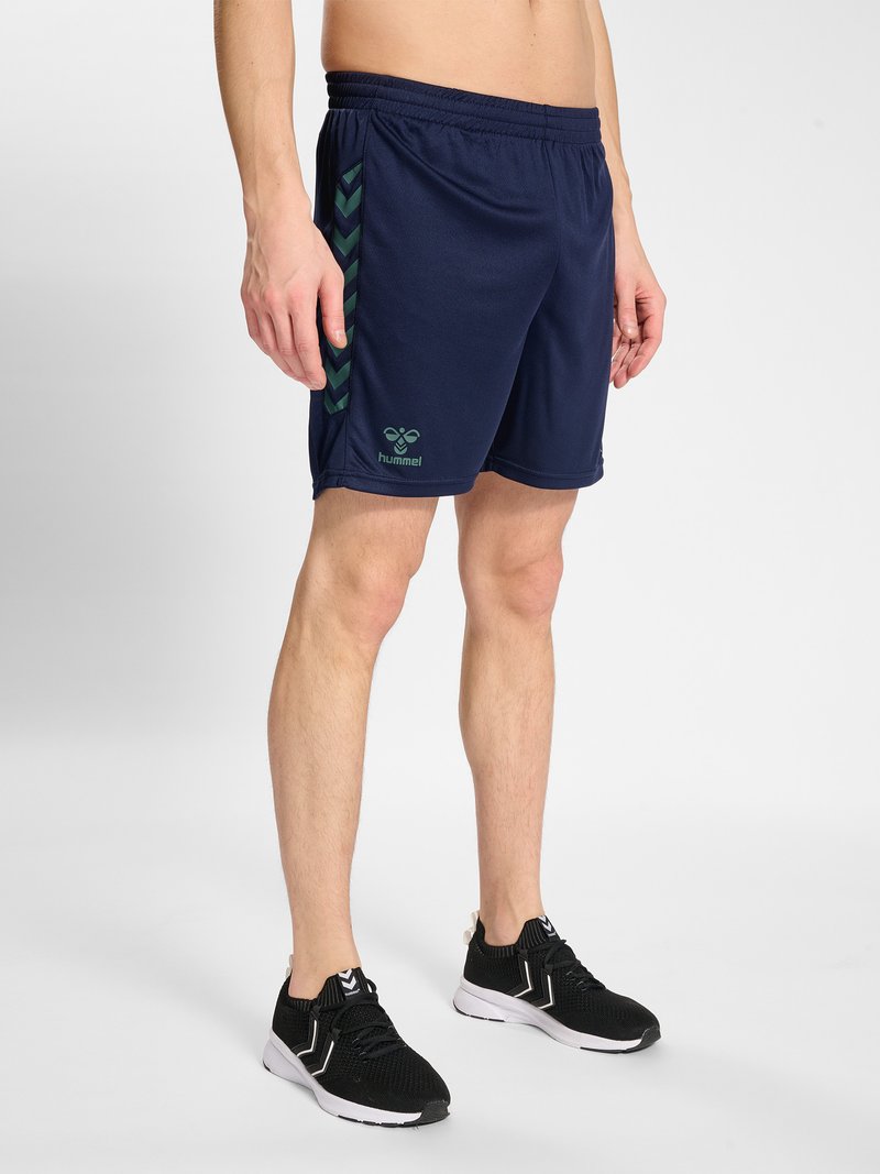 Hummel STALTIC POLY - Short de sport - marine duck green/bleu - ZALANDO.FR