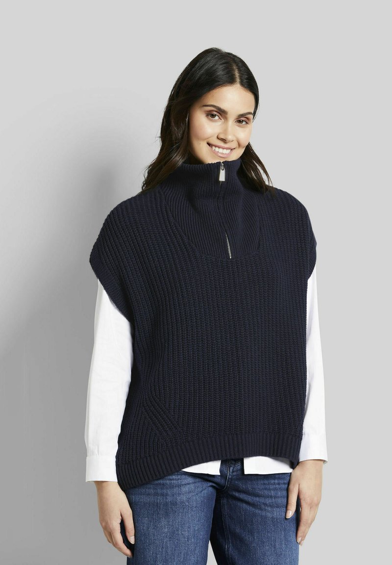 bugatti TROYER-PULLUNDER - T-Shirt basic - marine/dunkelblau - Zalando.de