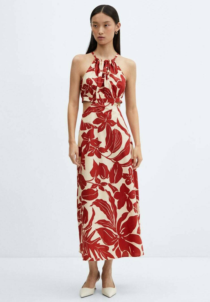 Mango - Sukienka letnia/czerwony - Zalando.pl