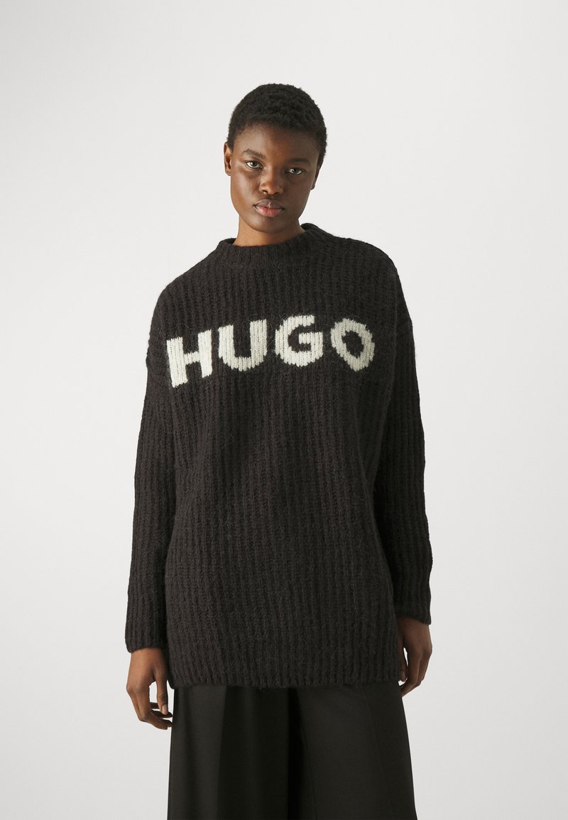 HUGO SLOGUES - Jumper - black - Zalando.ie