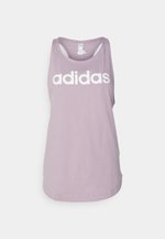 adidas Performance ESSENTIALS LOOSE TANK - Top - preloved fig/white ...