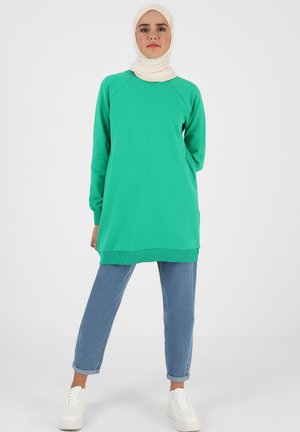 Modanisa PLUS SIZE-ALIA - Sweater - stone color/graniet - Zalando.nl