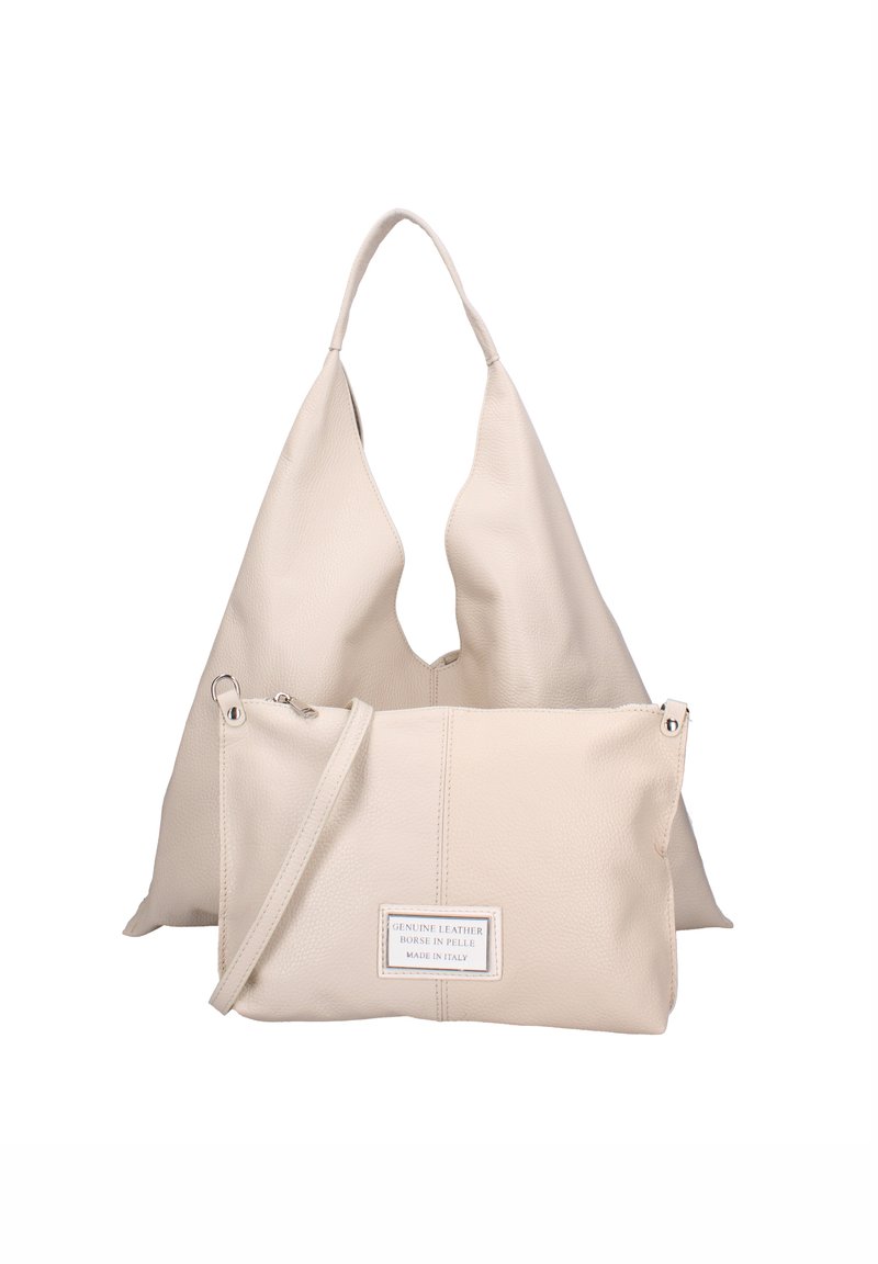 Roberta Rossi HOBO SET - Tote bag - beige - Zalando