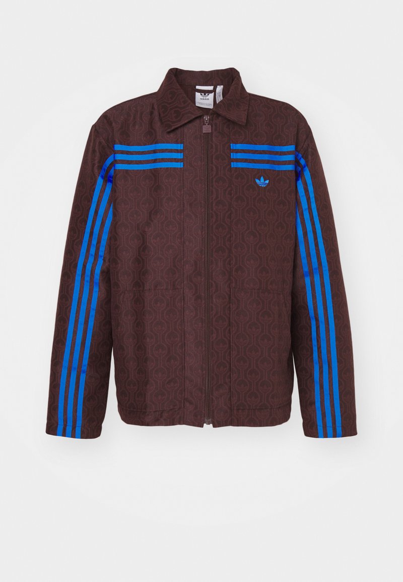adidas Originals CLUB JACKET - Summer jacket - shadow brown/brown ...
