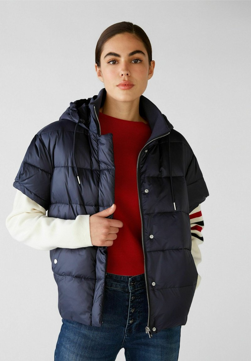 Oui Winter jacket - darkblue/dark blue - Zalando.de